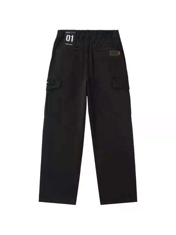 Izzue Logo-patch Panelled Cargo Pants