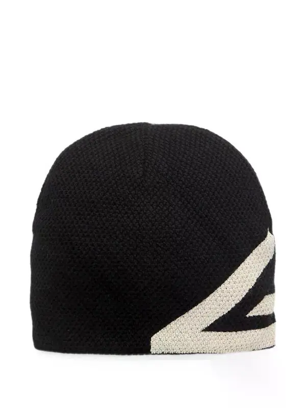 REPRESENT 247 Waffle-knit Beanie Hat - Black