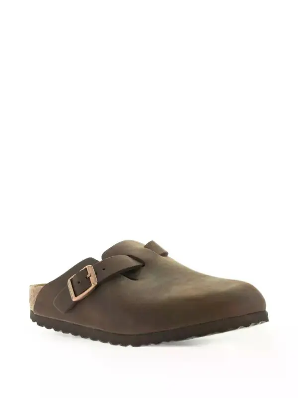BIRKENSTOCK Boston Leather Sandals - Brown