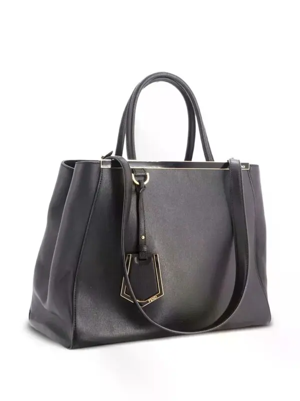 Fendi 2jours Bag Leather Medium Tote Bag