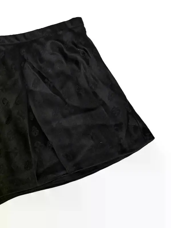 Chrome Hearts Monogram-cross Silk Shorts