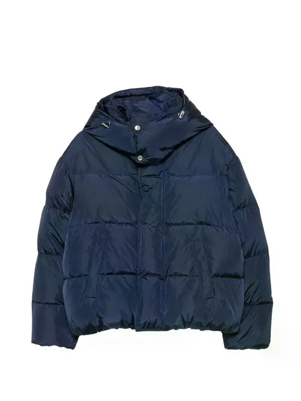 Dsquared2 Quilted Hooded Jacket - Blue