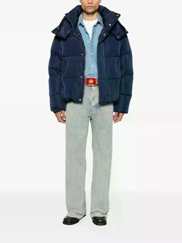 Dsquared2 Quilted Hooded Jacket