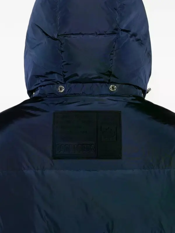 Dsquared2 Quilted Hooded Jacket