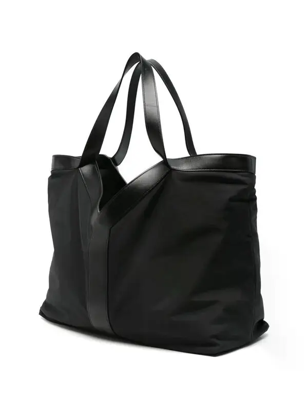 Saint Laurent Leather-trim Tote Bag