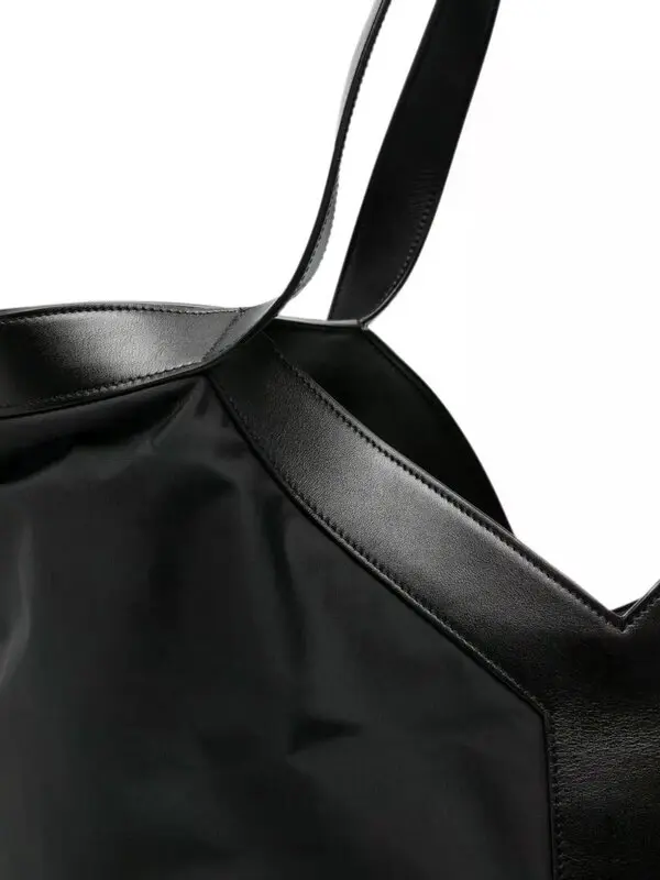 Saint Laurent Leather-trim Tote Bag