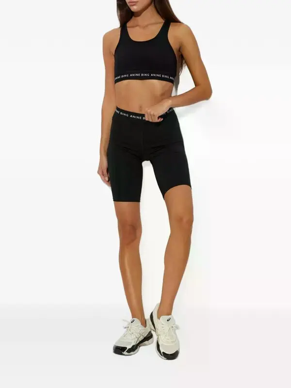 ANINE BING Dan Biker Shorts