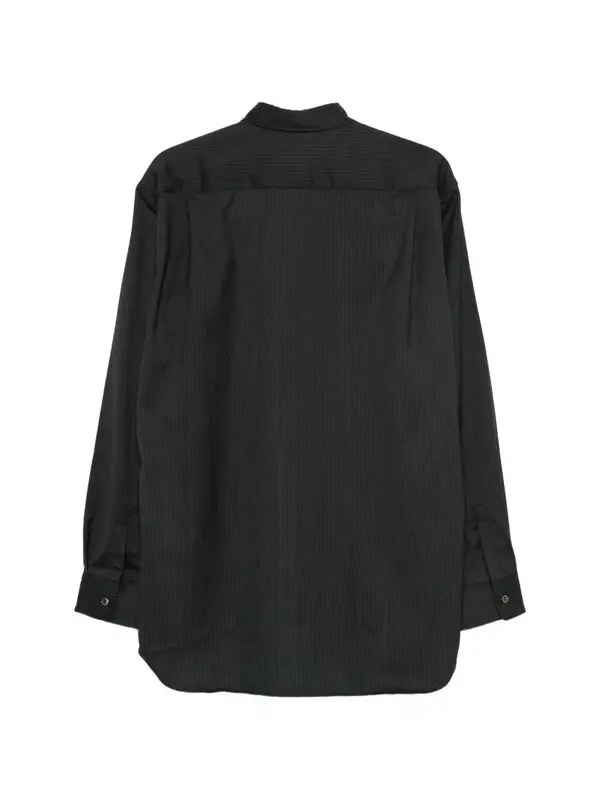 Comme Des Garçons Pinstriped Patch-pocket Shirt