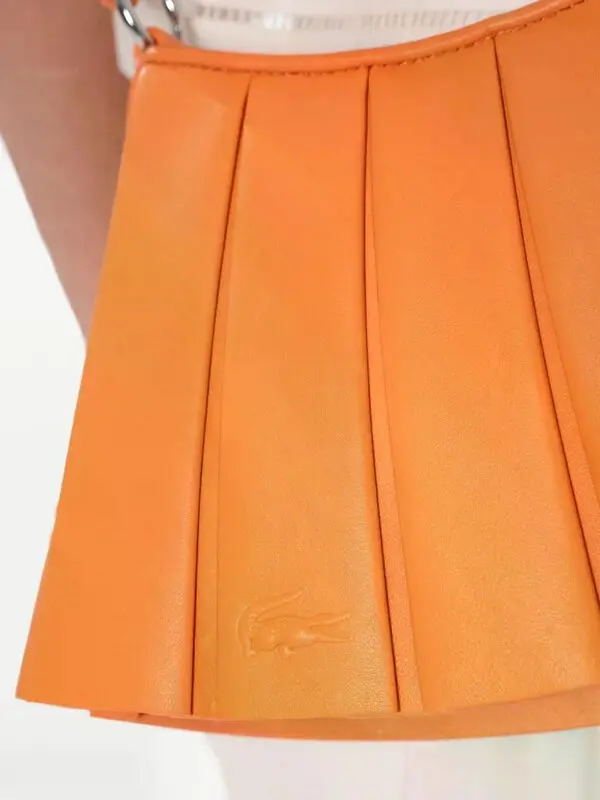 Lacoste Small Runway Lenglen Pleated Crossbody Bag