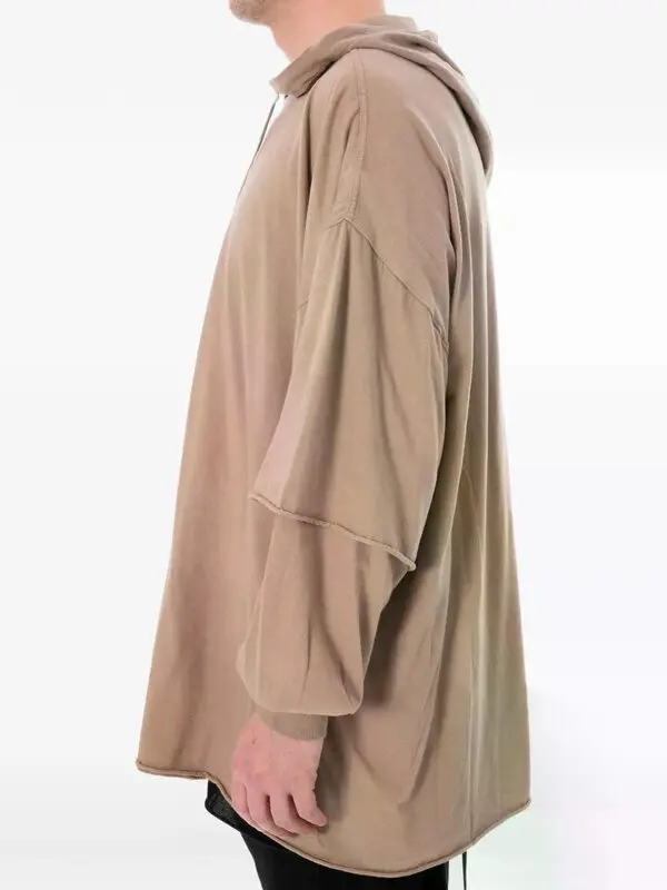 Rick Owens Tommy Hustler Layered Hoodie