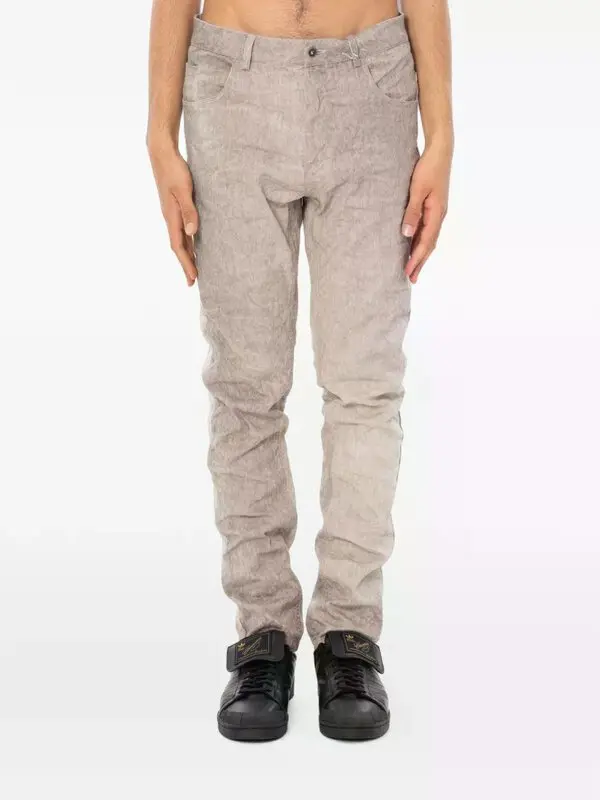 DAUB Crinkled-effect Jeans