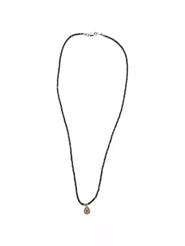 MADISON Faceted Beaded Charm Necklace