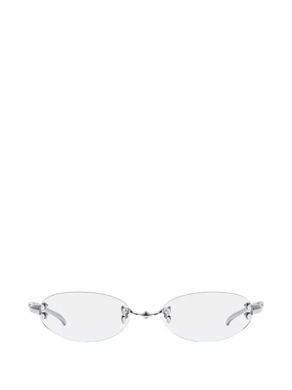 GENTLE MONSTER Furi Rimless Oval-frame Glasses