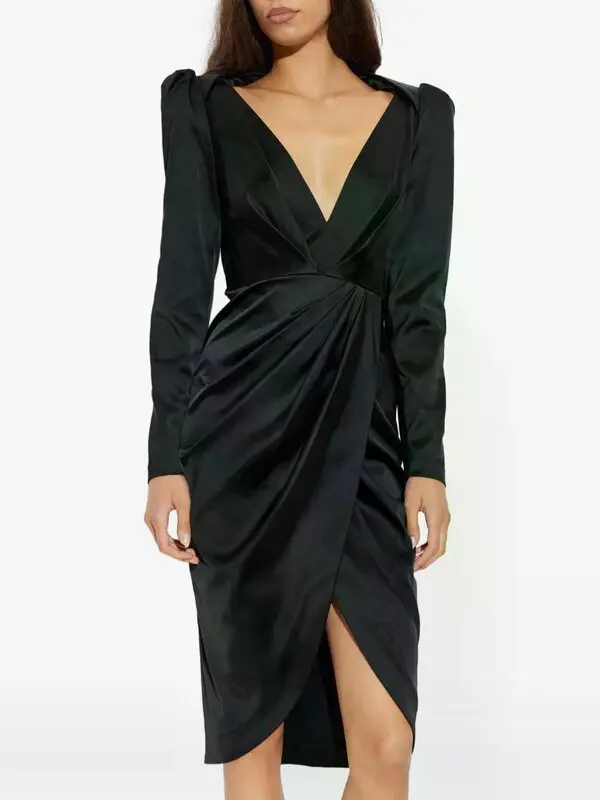 Balmain Draped Mini Dress
