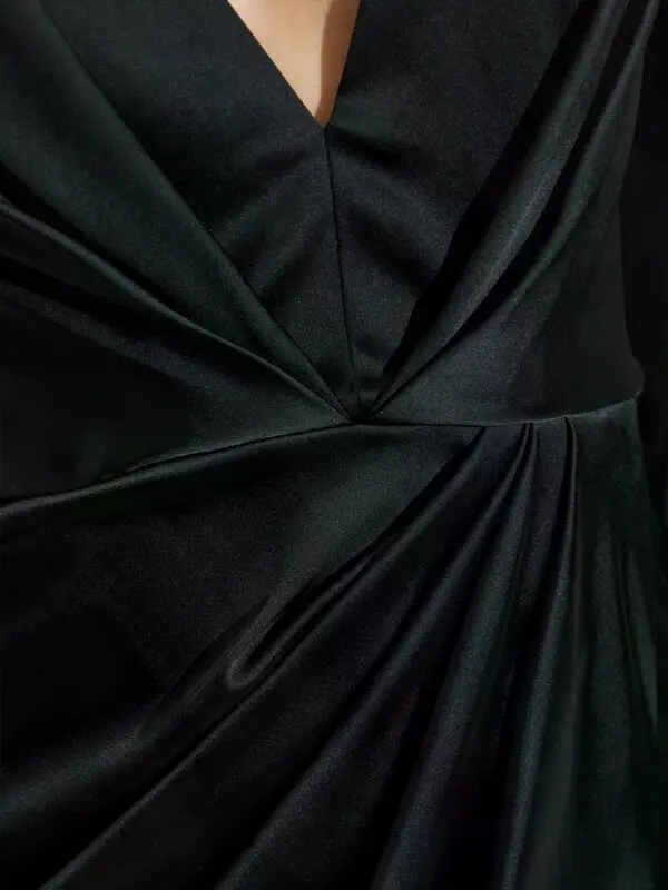 Balmain Draped Mini Dress