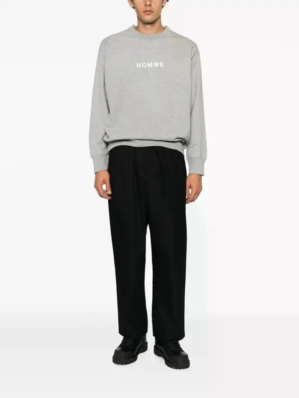 Comme Des Garçons Logo-print Sweatshirt