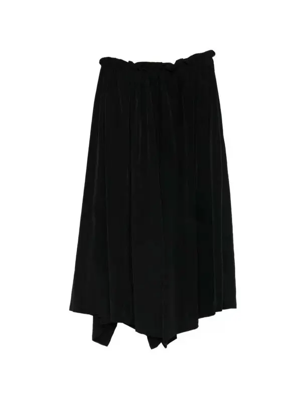 Y’s Asymmetric Draped Skirt
