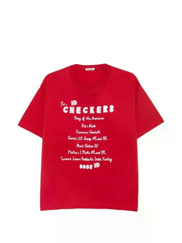BODE Feed Graphic-print T-shirt