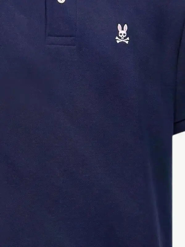 Psycho Bunny Logo-embroidered Piqué Polo Shirt
