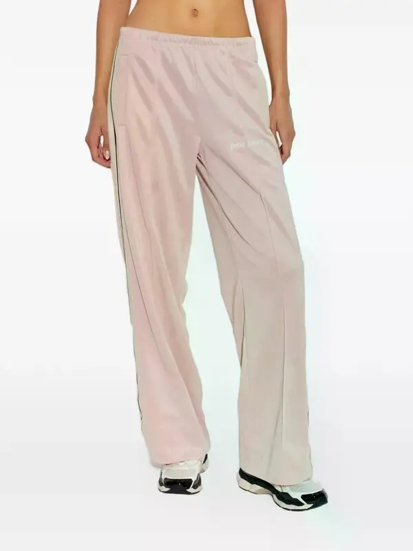 Palm Angels Side-stripe Wide-leg Track Pants