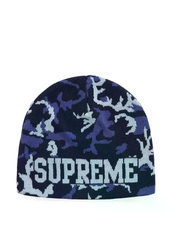 Supreme Reversible Camo-print Beanie Hat