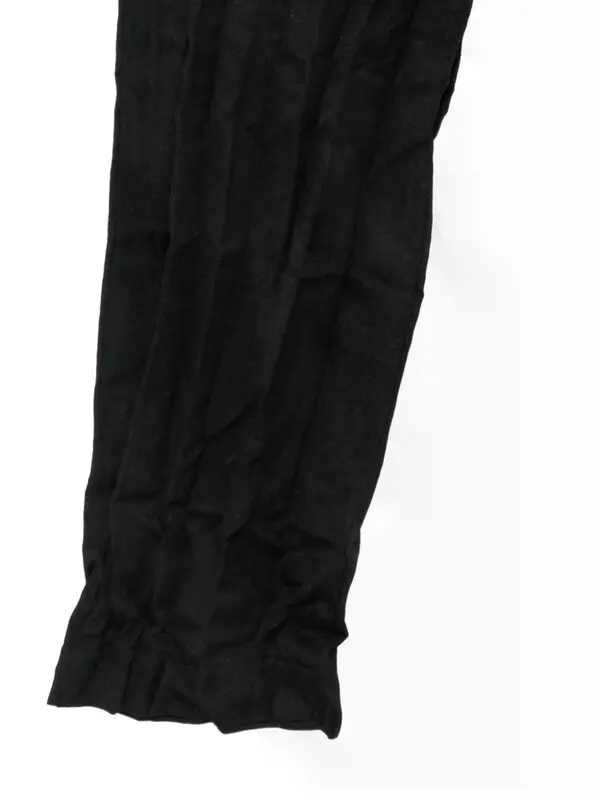 Comme Des Garçons Crinkled-finish Trousers