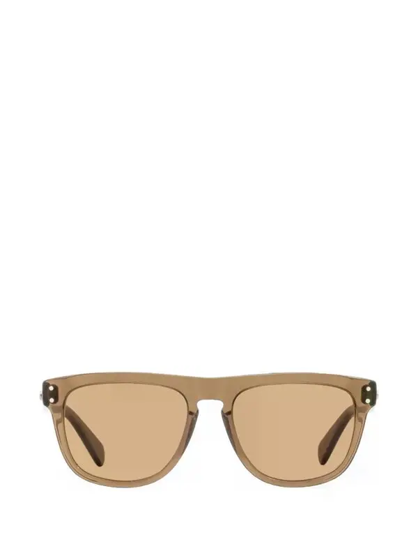 FERRAGAMO Gancini Square-frame Sunglasses