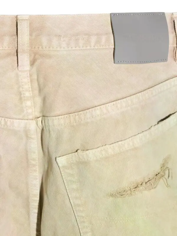 Balenciaga Distressed Faded Jeans