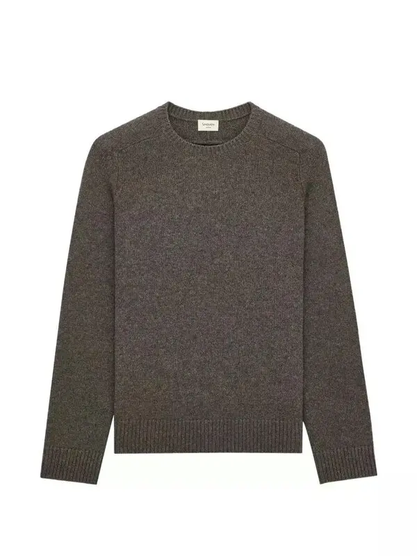 Saint Laurent Crew-neck Ribbed-trim Sweater