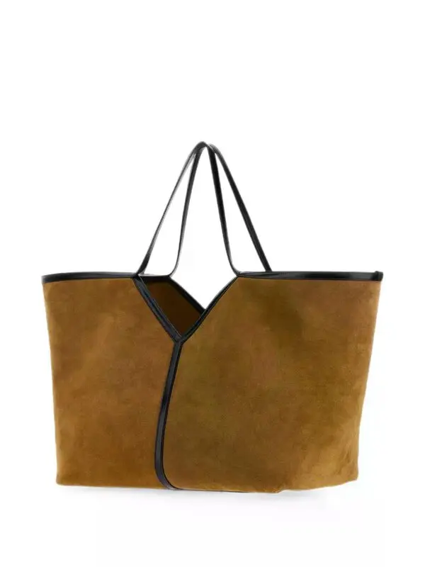 Saint Laurent Y Suede Tote Bag
