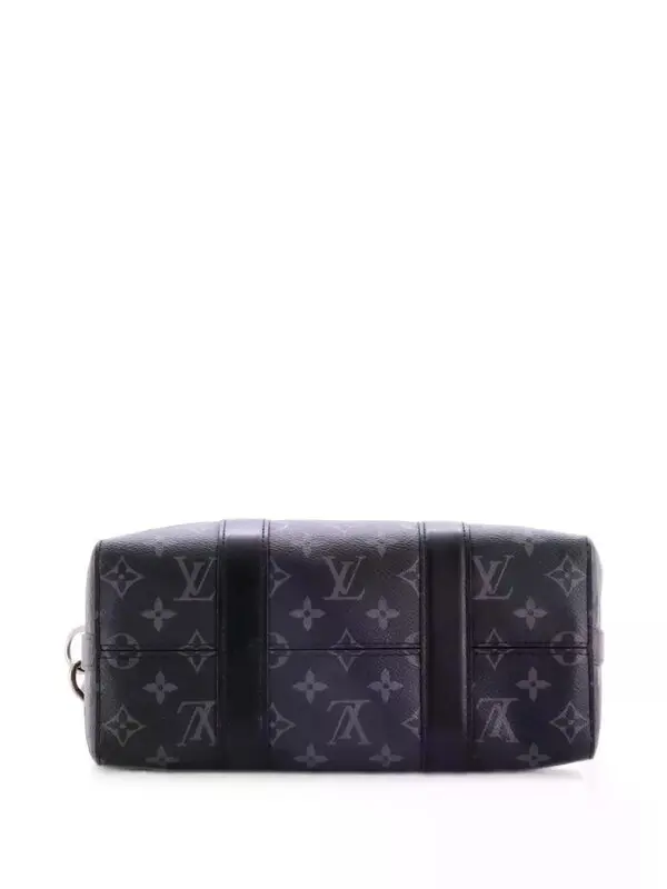 LOUIS VUITTON City Keepall Bag Reverse Monogram Eclipse Canvas Crossbody Bag