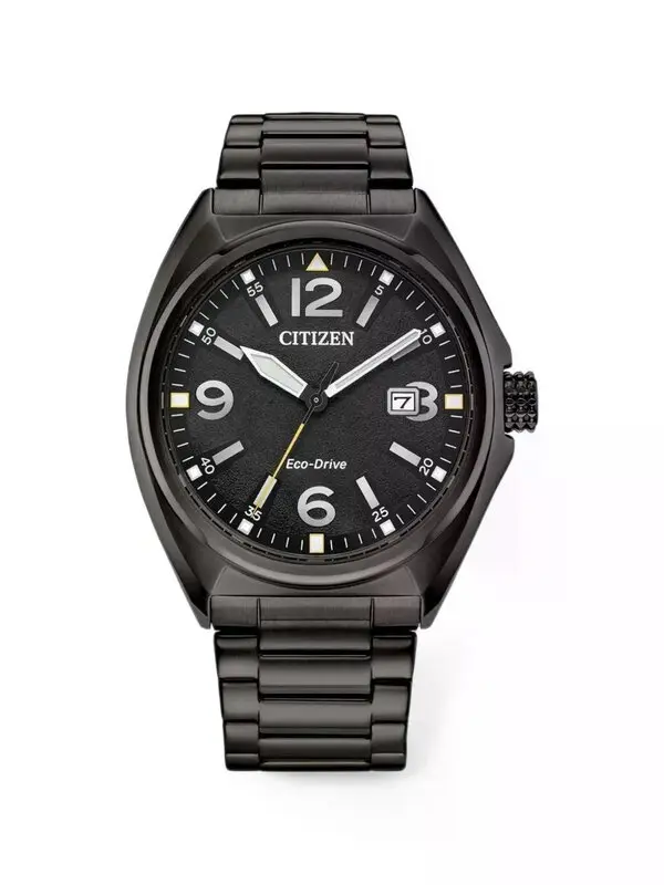 Citizens Of Humanity Eco-drive H-link 42mm Watch - Black