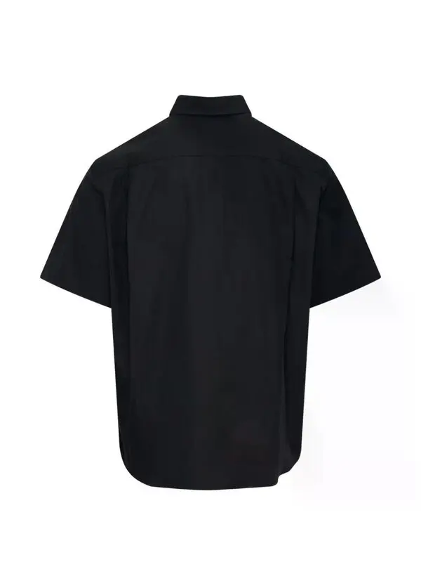 VOWELS Button-down Short-sleeve Shirt