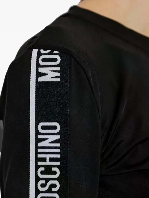 Moschino Logo-tape Zip-up Sweatshirt