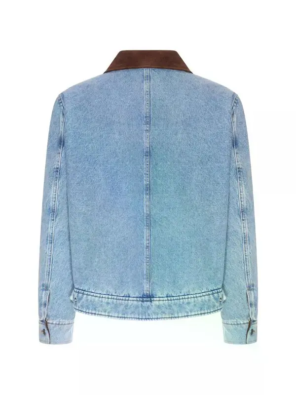 AMI Paris De Coeur Denim Jacket