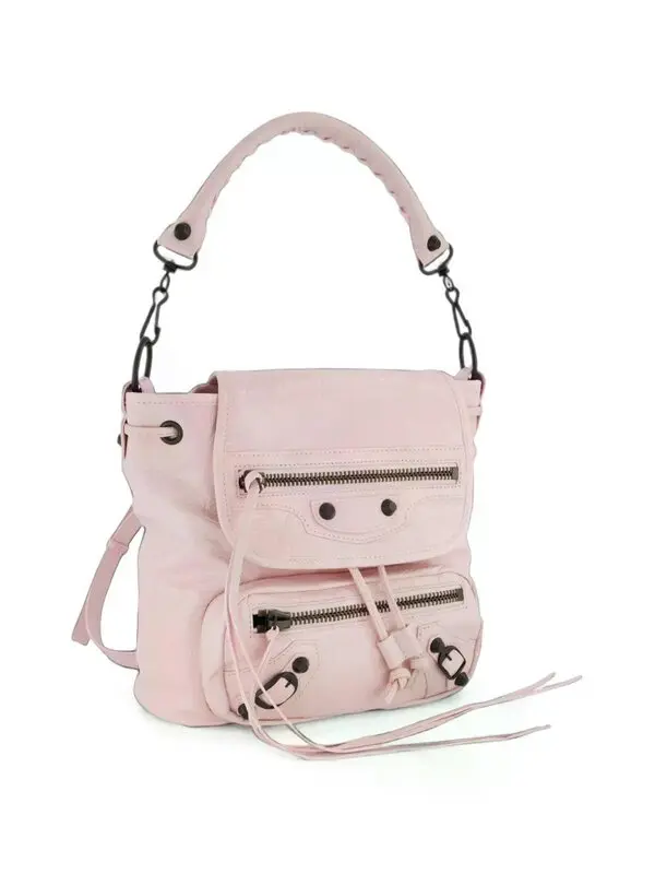 Balenciaga Small Le City Leather Backpack