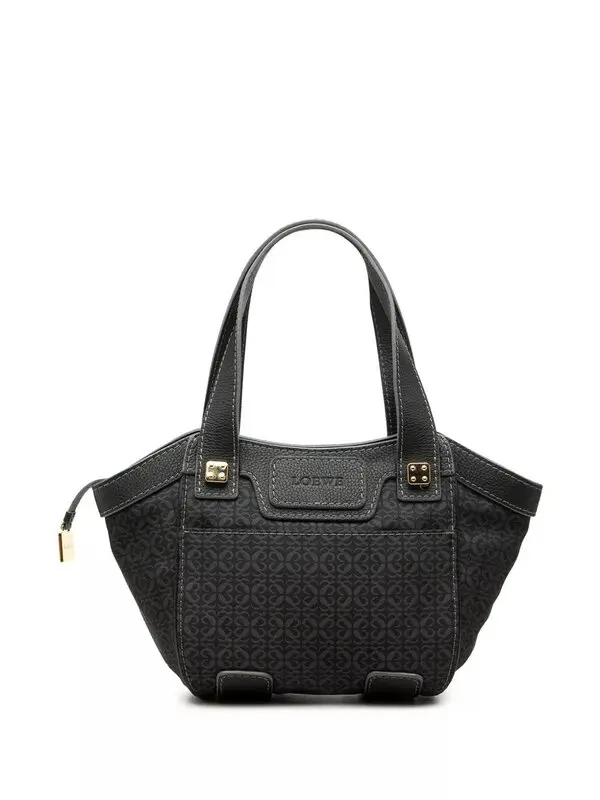 Loewe 2007 Anagram Canvas Tote Bag
