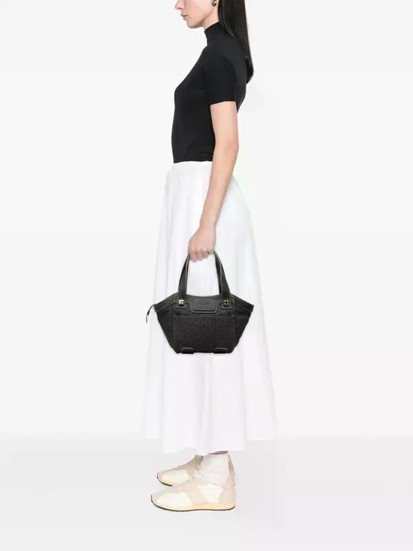 Loewe 2007 Anagram Canvas Tote Bag