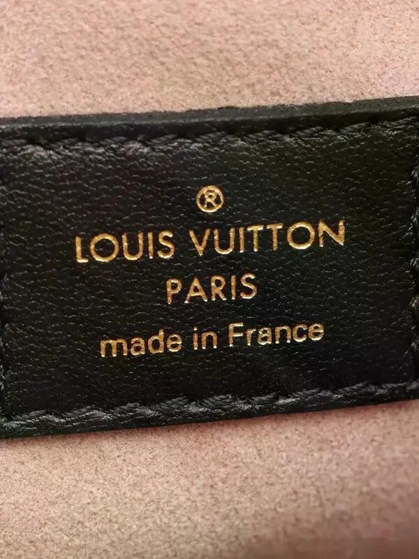 LOUIS VUITTON 2021-2026 Monogram Embossed Puffy Lambskin Coussin Pm Satchel