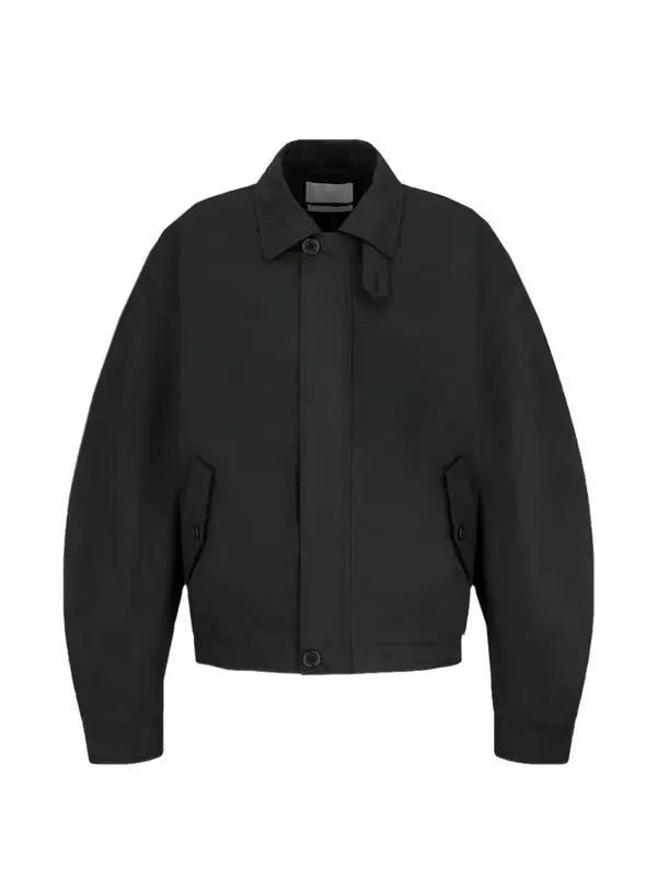 AMOMENTO Padded Throat-latch Jacket - Black