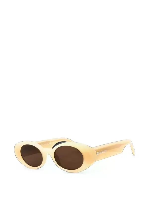 Palm Angels Gilroy Oval-frame Sunglasses