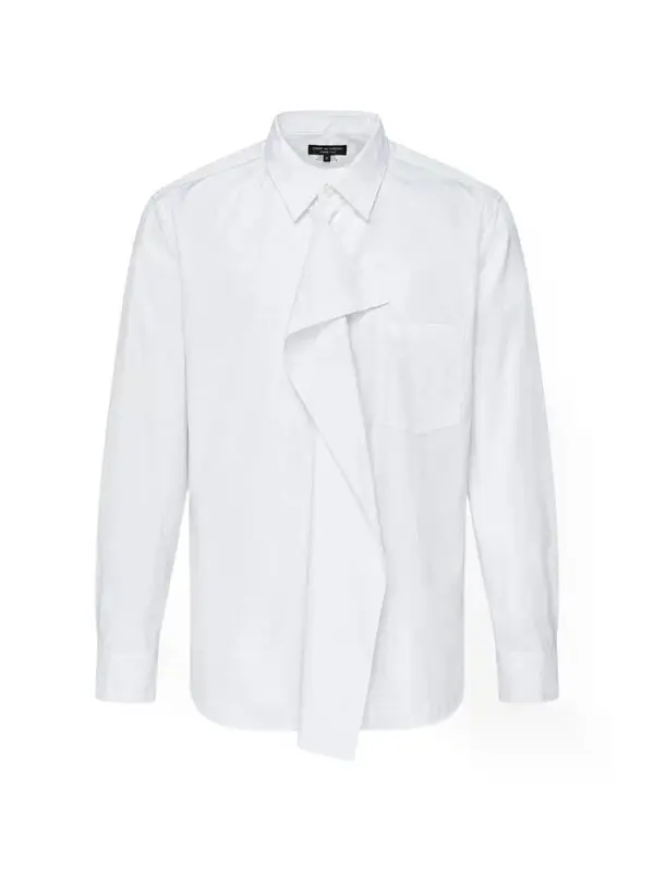 Comme Des Garçons Draped-panel Shirt