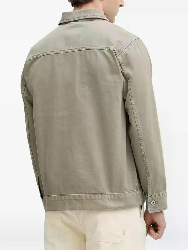 LINDBERGH Button-up Pocket-detail Shirt Jacket