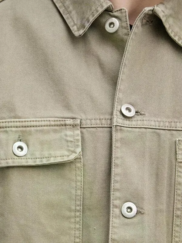 LINDBERGH Button-up Pocket-detail Shirt Jacket