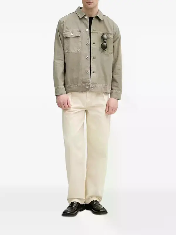 Lindbergh Button-up Pocket-detail Shirt Jacket