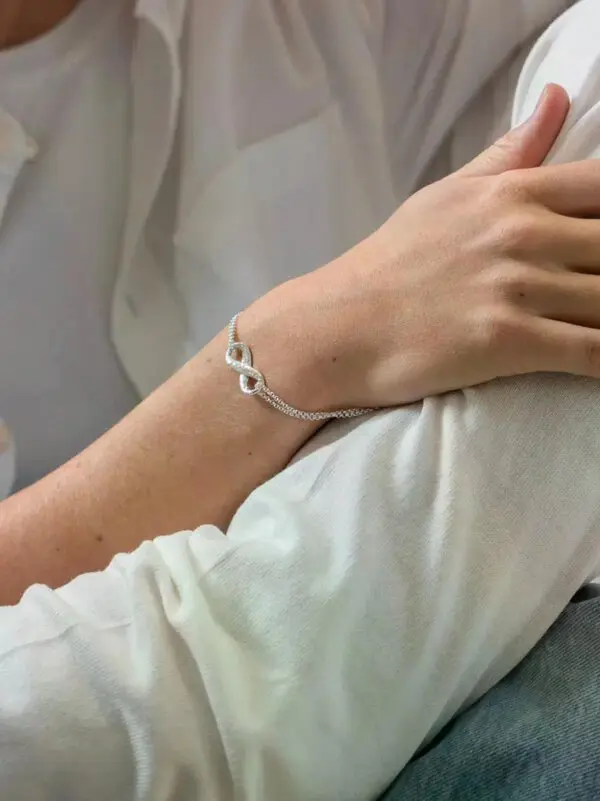 DOWER & HALL Entwined Infinity Bracelet