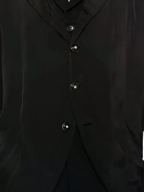 Comme Des Garçons Layered Single-breasted Blazer