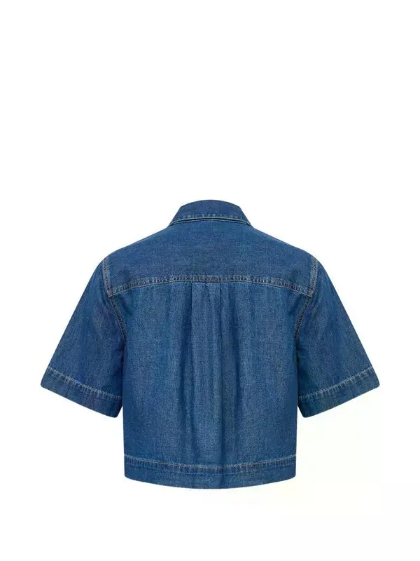 Veronica Beard Spruce Button-down Shirt