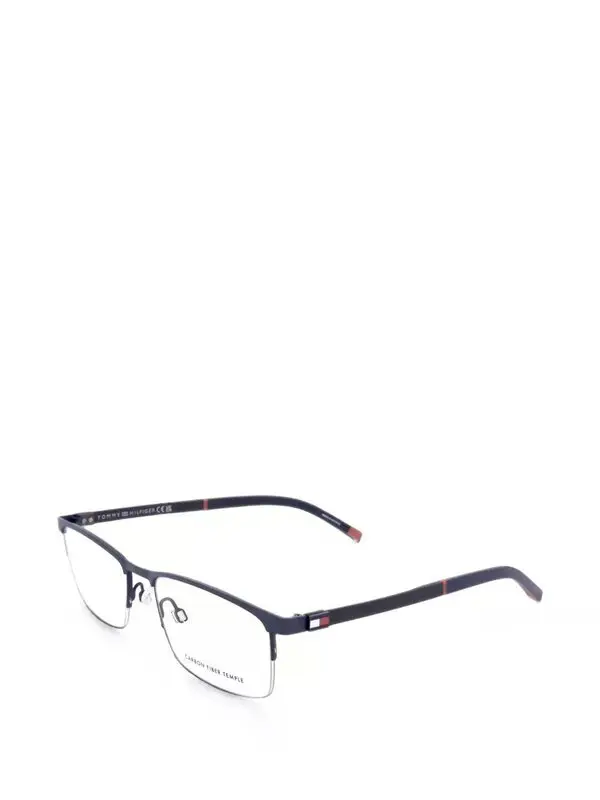 Tommy Hilfiger Rectangle-frame Half-rim Glasses