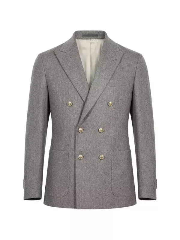 Eleventy Double-breasted Wool Suit